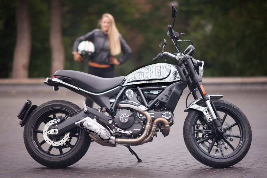 Custom art Ducati Scrambler Icon - Affetto Ducati